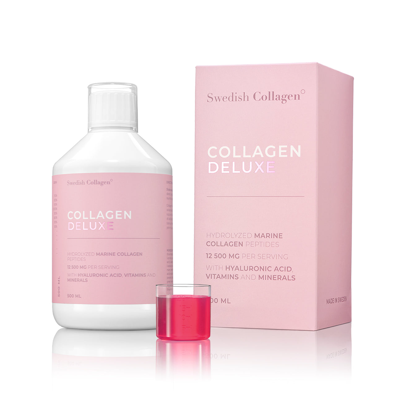 COLLAGEN DELUXE - 12.500 mg di collagene marino idrolizzato - Acido ...